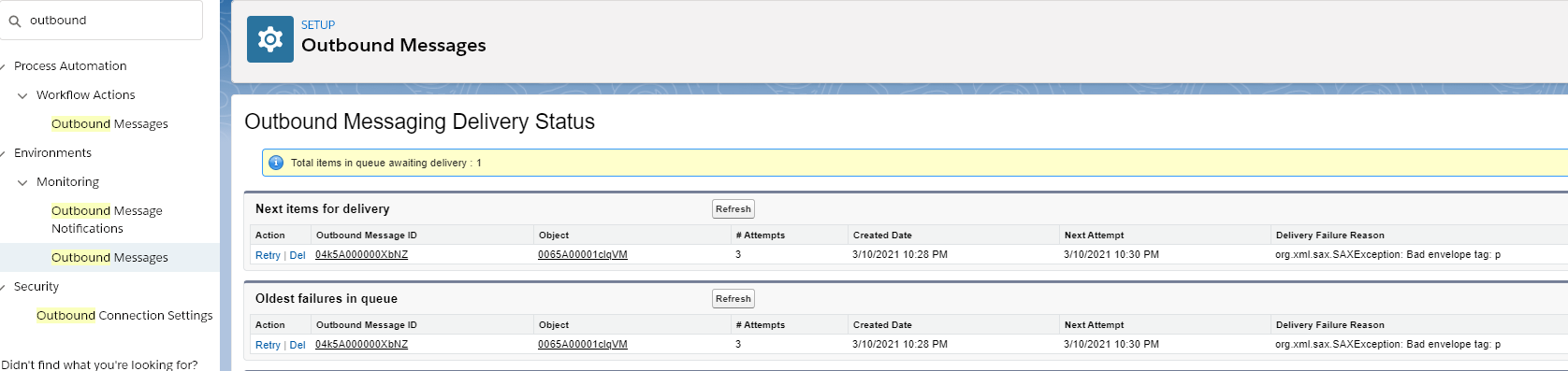 Guide To Outbound Messaging How To View The Message Salesforce Central